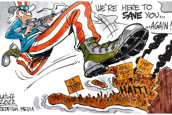 IUVM ARCHIVE | And once again, the US comes to the rescue of one of its puppets in Haiti: Ariel ...